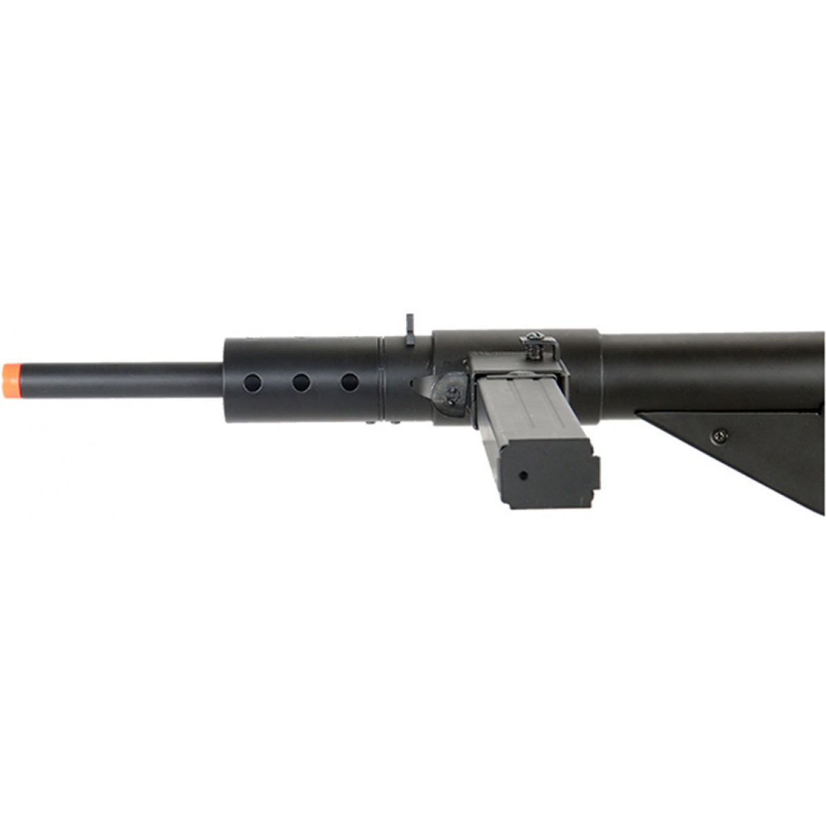 AGM Airsoft MP058 MKII STEN AEG WWII British Full Metal SMG - BLACK ...