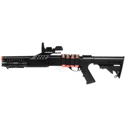 350 FPS AGM Airsoft Tactical Pump Action Shotgun w/ Flashlight ...