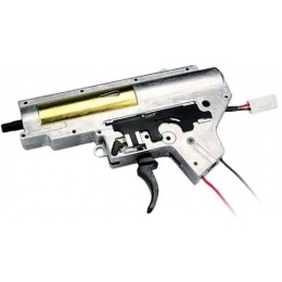 ICS Airsoft Version 3 Gearbox Complete Set Rear Wired | Airsoft Megastore