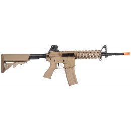 G&G Airsoft Combat Machine M4 Raider AEG Rifle - TAN | Airsoft Megastore