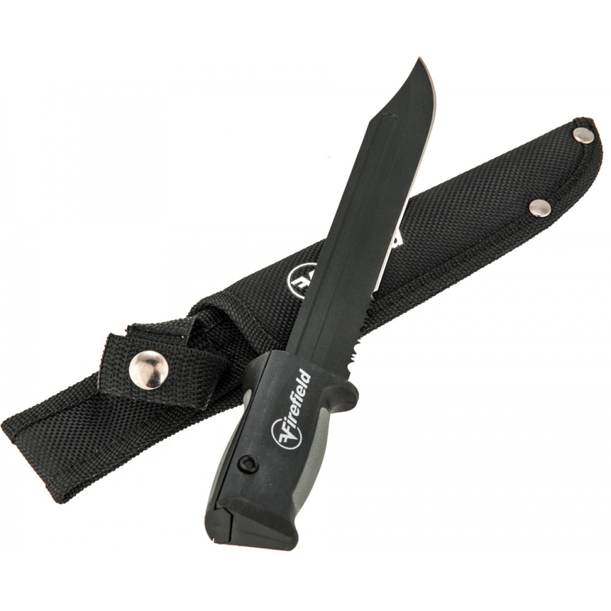 Firefield Rifle Knife Bayonet w/ Barrel Mount - BLACK | Airsoft Megastore