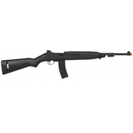 UK Arms Airsoft Spring Powered M1 Carbine Rifle - BLACK | Airsoft Megastore