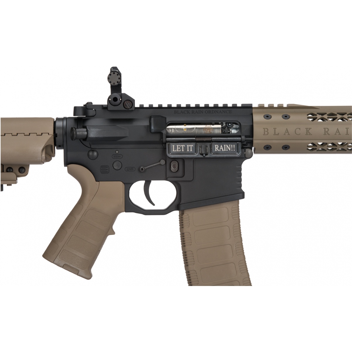 King Arms BRO M4 Fallout 15 Urban Airsoft AEG Rifle - DARK EARTH ...