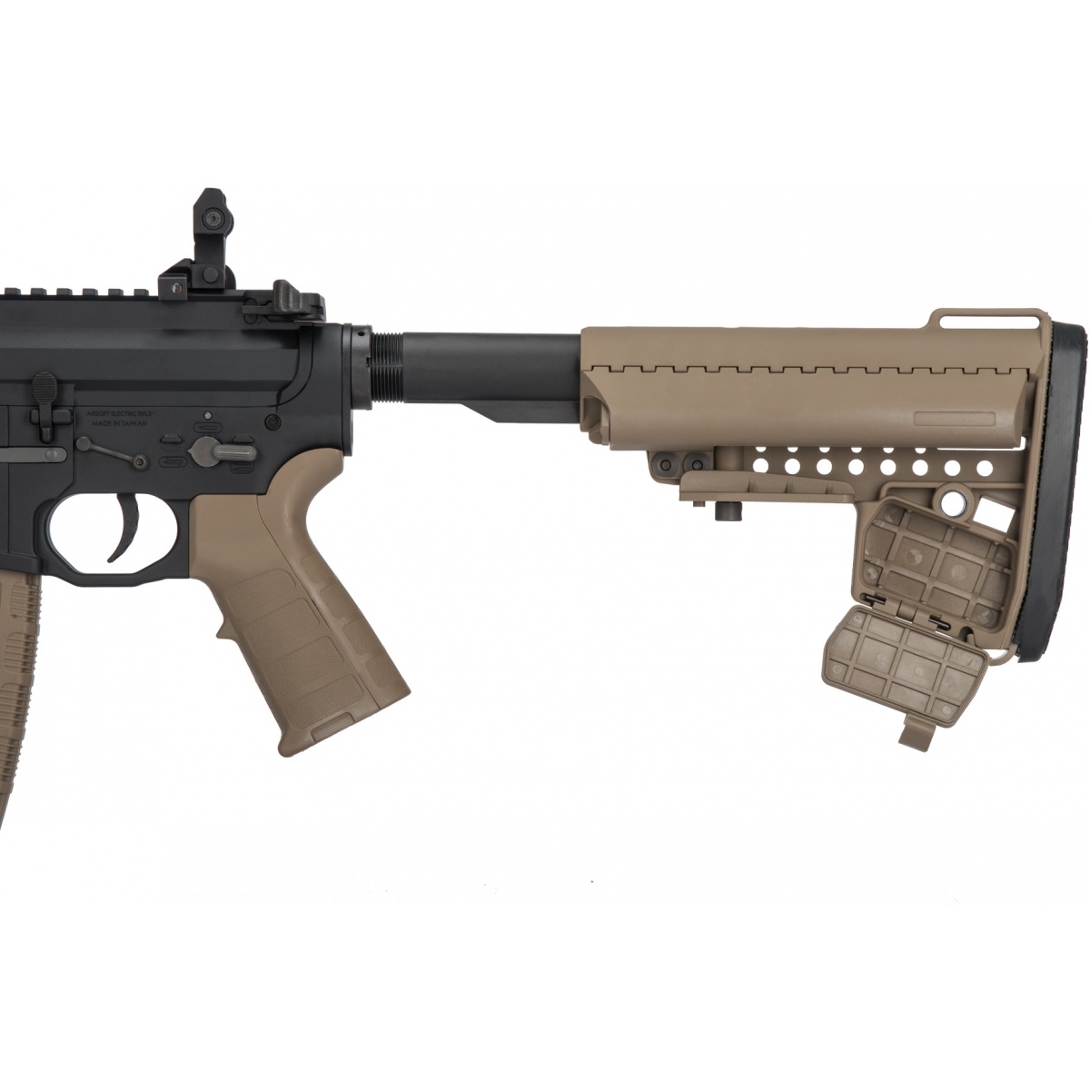 King Arms BRO M4 Fallout 15 Urban Airsoft AEG Rifle - DARK EARTH ...