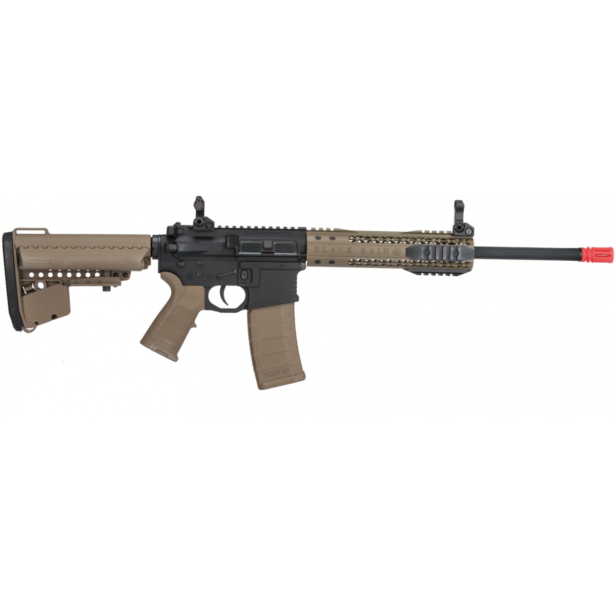 King Arms BRO M4 Fallout 15 Urban Airsoft AEG Rifle - DARK EARTH ...