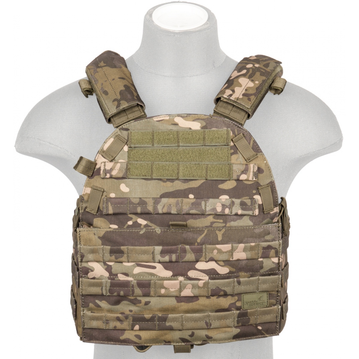 Lancer Tactical 600D Airsoft Tactical Vest (Camo Tropic) | Airsoft ...