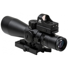 NcStar USS Gen II 3-9x42 P4 Sniper Scope Green Dot Sight Combo - BLACK ...