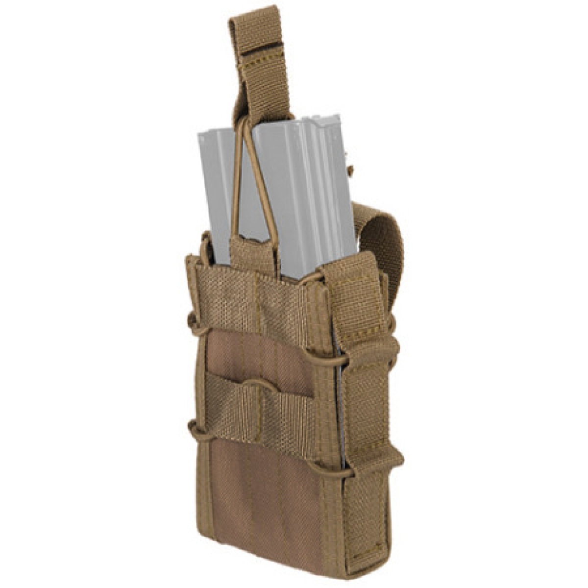 Lancer Tactical M4/M16 Single Nylon Magazine Pouch - TAN | Airsoft ...