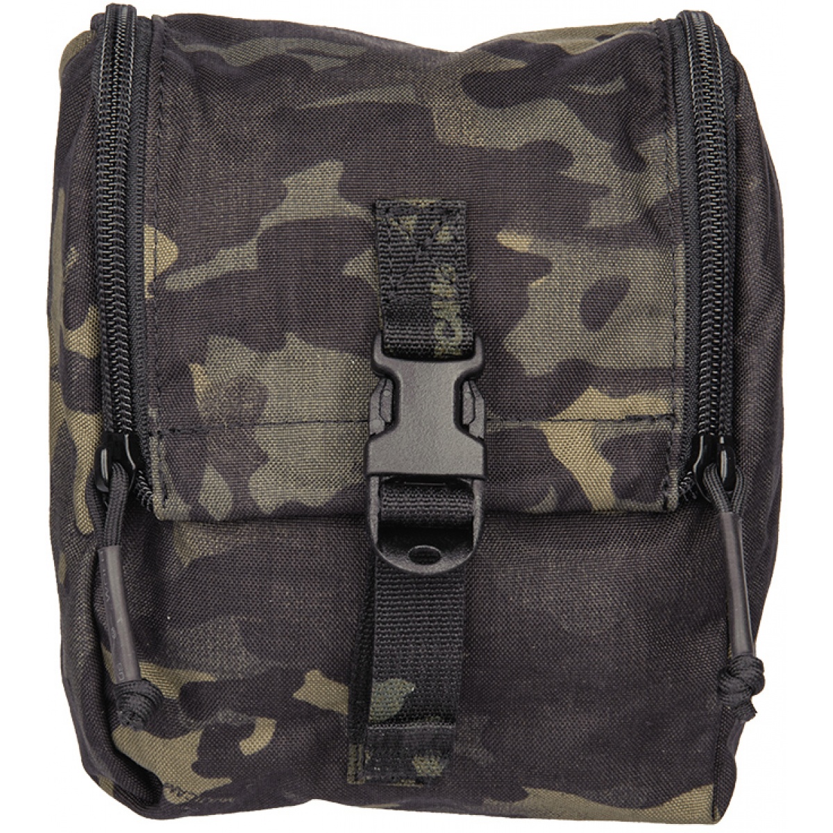 TMC Airsoft 500D Cordura NVG Battery Pouch - CAMO BLACK | Airsoft Megastore