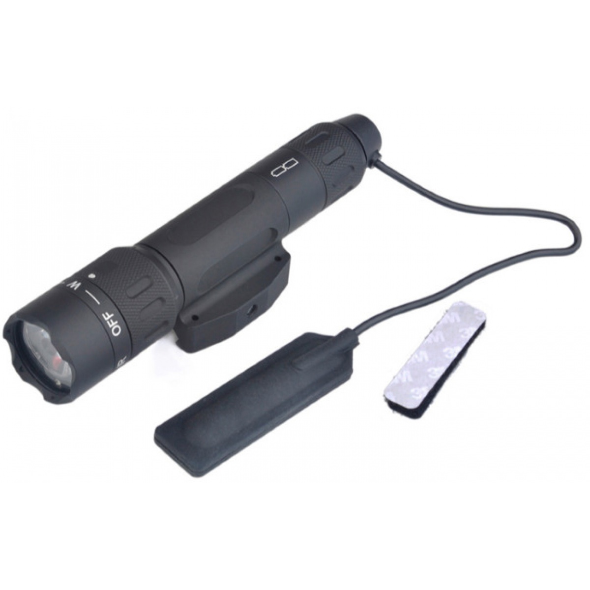 Night Evolution WMX200 Pressure Switch Weapon Light - BLACK | Airsoft ...