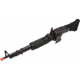 LCT Full Steel M60VN AEG Airsoft Light Machine Gun - BLACK | Airsoft ...