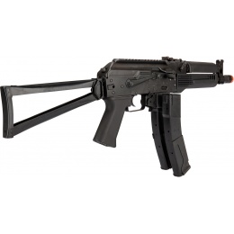 LCT Vityaz Steel PP-19-01 AEG Airsoft Submachine Gun - BLACK | Airsoft ...