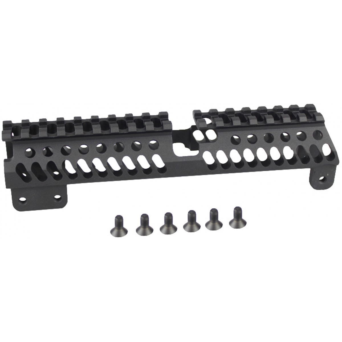 Atlas Custom Works Aluminum Upper 20mm Rail AK Handguard - BLACK ...