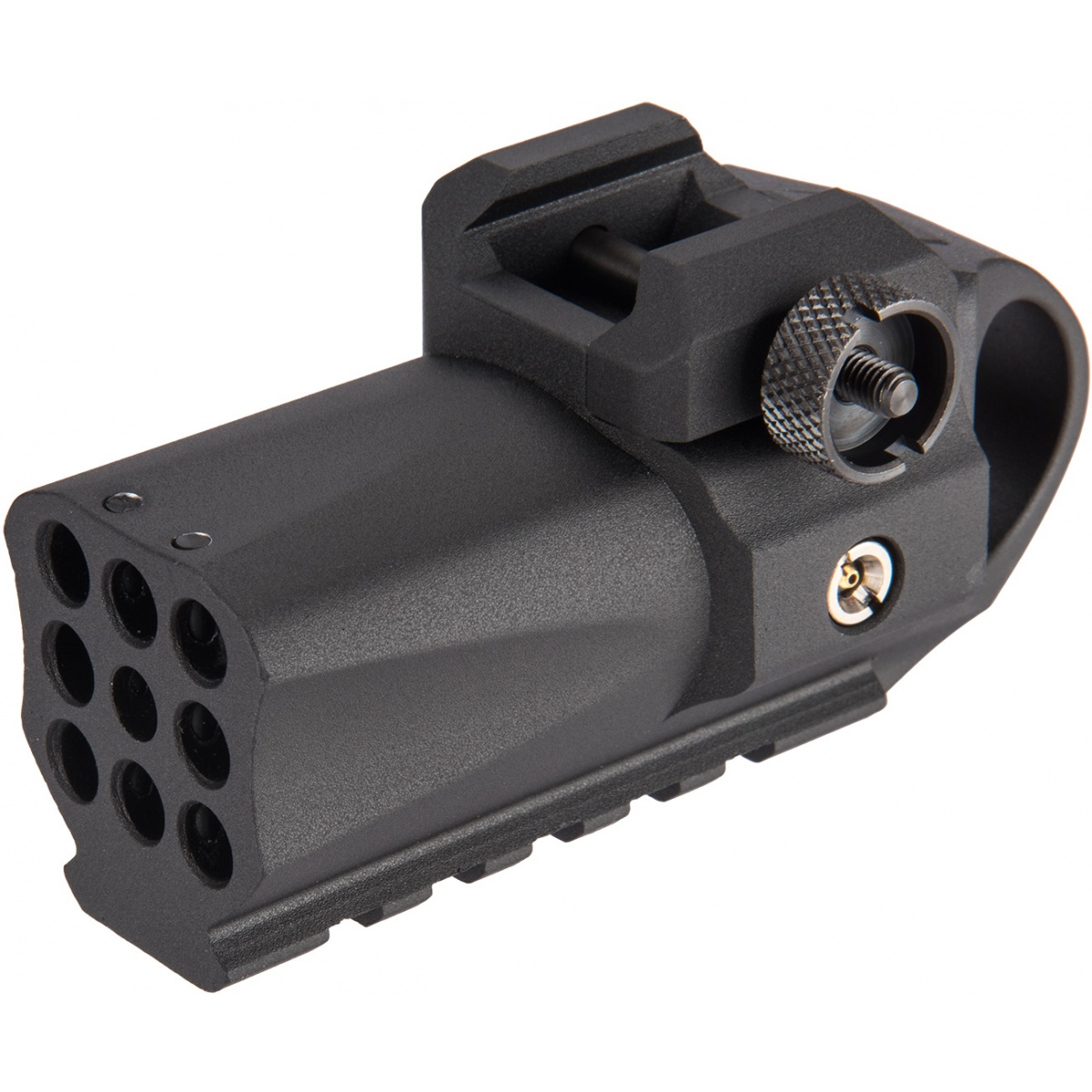 The HFC Compact Picatinny Rail Mounted Grenade Launcher - BLACK ...