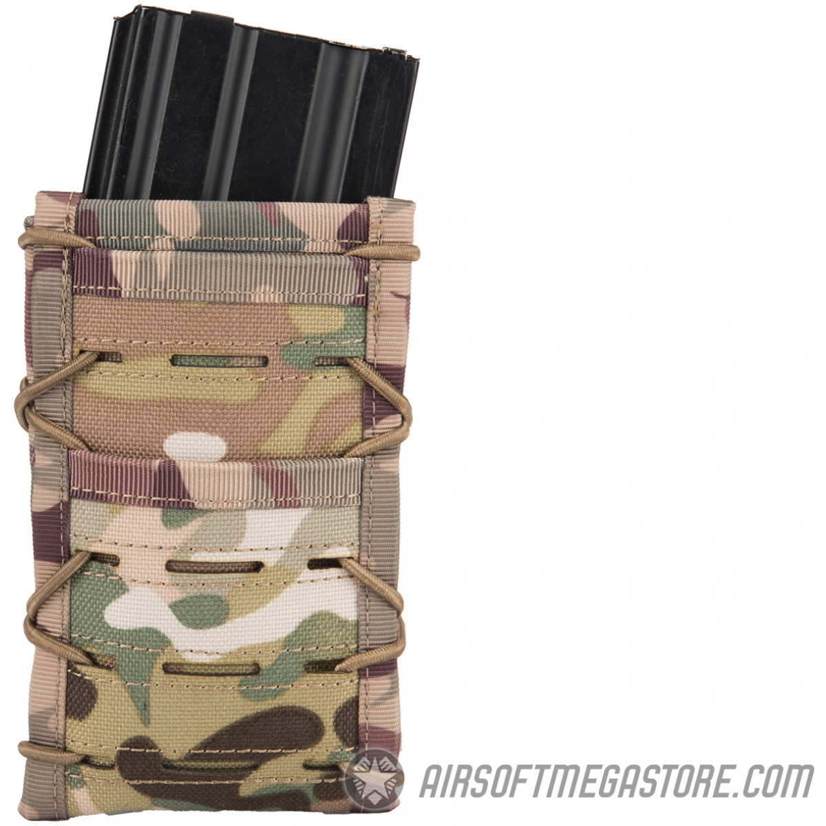AMA Single High Speed M4 MOLLE Magazine Pouch - CAMO | Airsoft Megastore