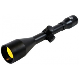 NcStar 6x42 Sniper Rifle Scope 6x Fixed Zoom w/ Ruby Lens - BLACK ...