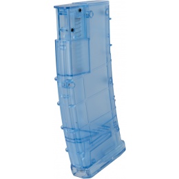 G-Force 5.56 STANAG Style Clear Speed Loader - BLUE | Airsoft Megastore