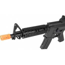 UK Arms P2206 Quad RIS M4 Spring Rifle - BLACK | Airsoft Megastore