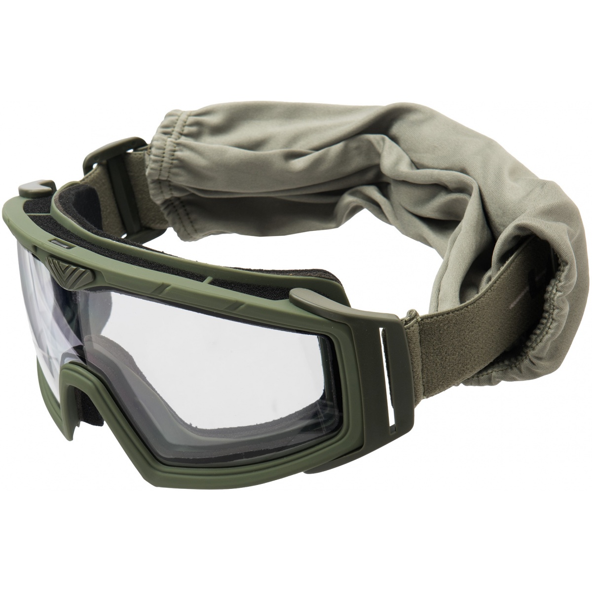 Lancer Tactical Rage Protective Green Airsoft Goggles - CLEAR LENS ...