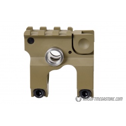 Lancer Tactical Airsoft Gas Block Flip-Up Front Sight - TAN | Airsoft ...