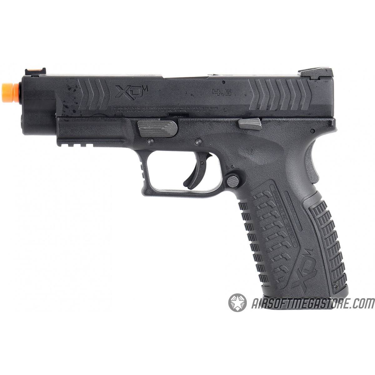 Springfield Armory Licensed XDM 4.5" Compact Gas Blowback Airsoft ...