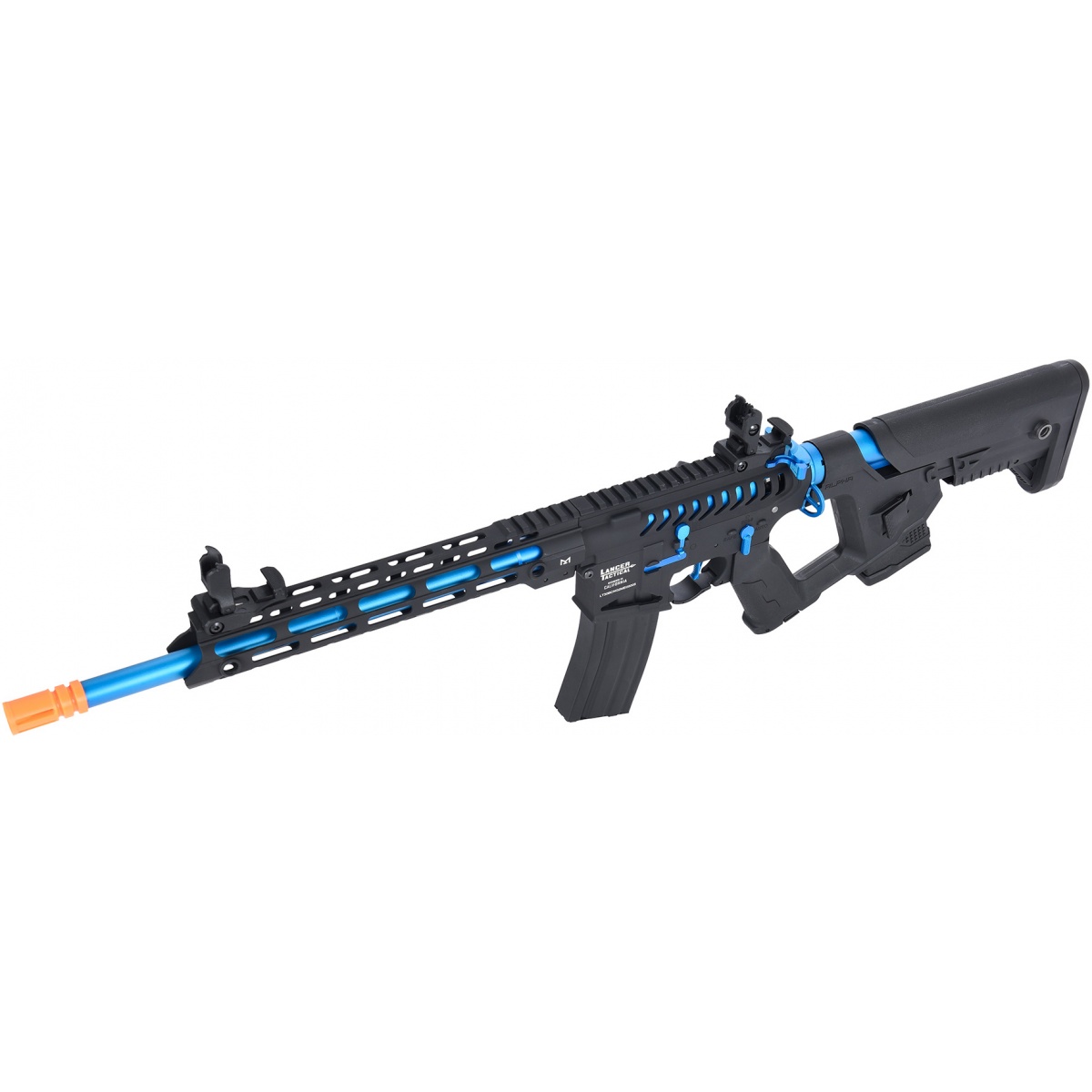 Lancer Tactical Enforcer BLACKBIRD Skeleton AEG w/ Alpha Stock [LOW FPS ...