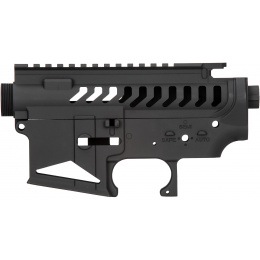 Lancer Tactical M4 AEG Full Metal Skeletonized Upper and Lower Receiver ...