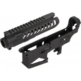 Lancer Tactical M4 AEG Full Metal Skeletonized Upper and Lower Receiver ...