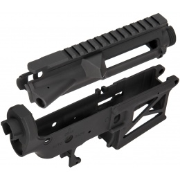 Lancer Tactical M4 AEG Full Metal Skeletonized Upper and Lower Receiver ...