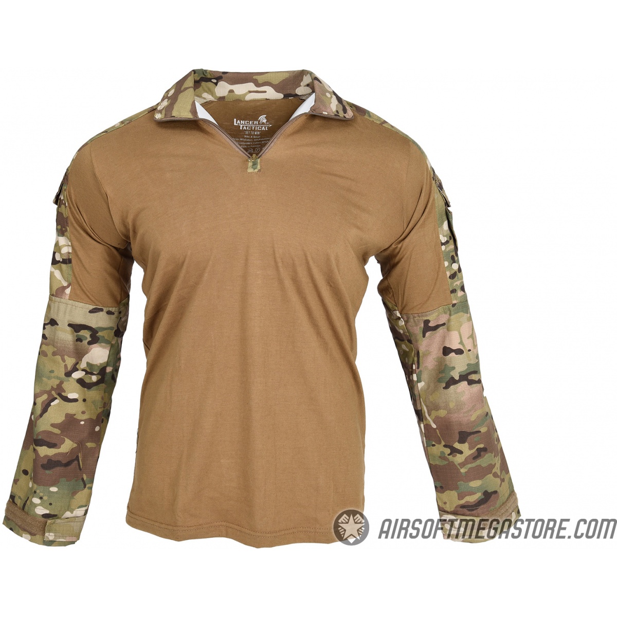 Lancer Tactical Combat Uniform BDU Shirt - MODERN CAMO | Airsoft Megastore