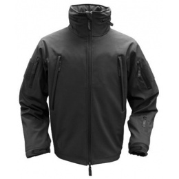 Condor Outdoor Tactical SUMMIT Soft Shell Jacket #602 - BLACK | Airsoft ...