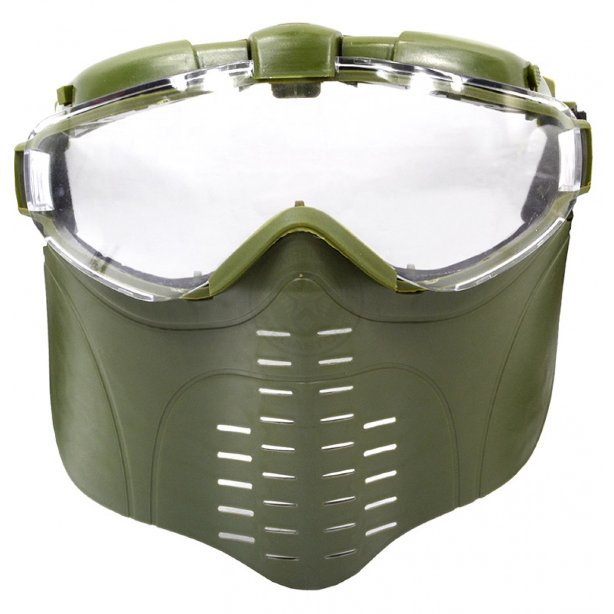 G-Force Airsoft Pro Series Full Face Mask w/ Integrated Fan - OD ...