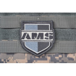 AMS SHIELD Patch - GRAY/ ACU - Premium Hi-Fidelity Patch Series ...