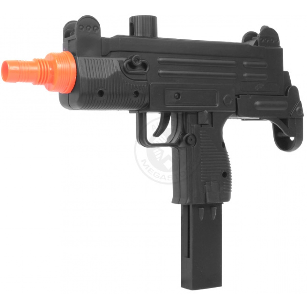 Double Eagle M35 Tactical Uzi Airsoft SMG Spring Powered Pistol ...
