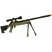 WellFire MB13D APS SR-2 Metal Sniper Rifle w/ Scope & Bipod - OD ...