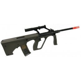 ASG Licensed Steyr AUG A1 AEG Bullpup Airsoft Rifle w/ Scope | Airsoft ...